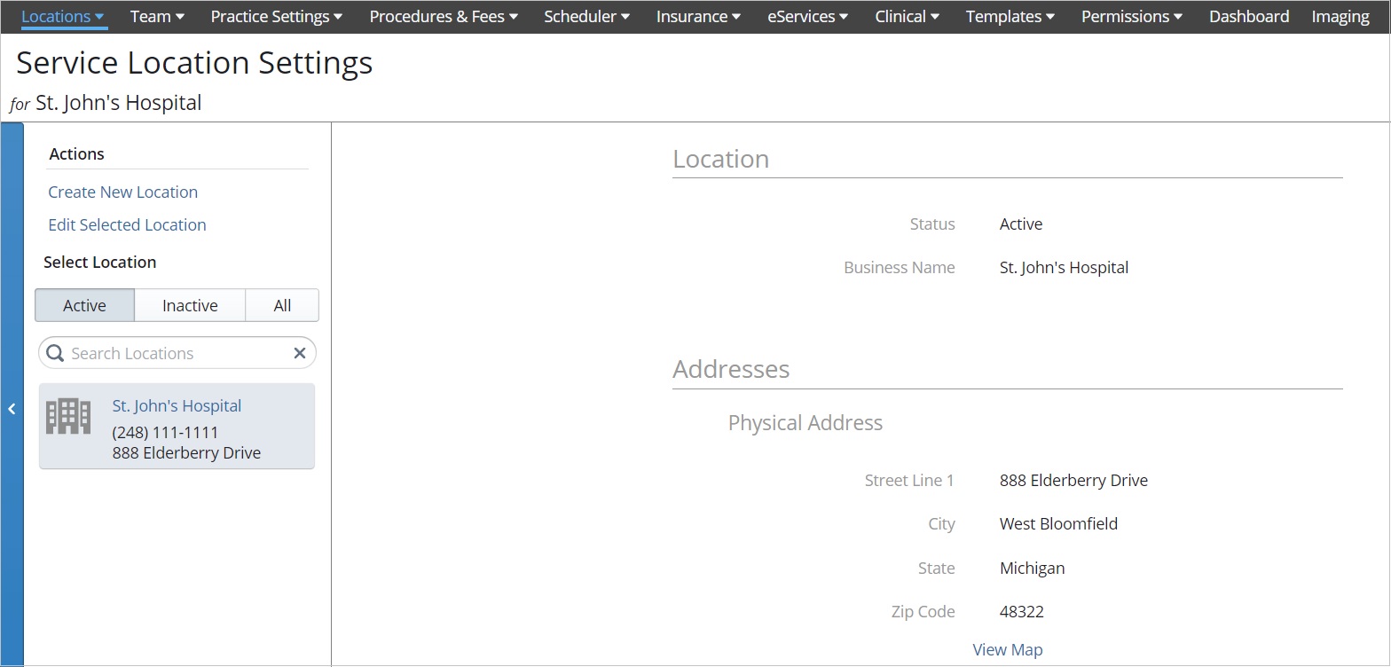 How to Add Service Locations – Carestream Dental