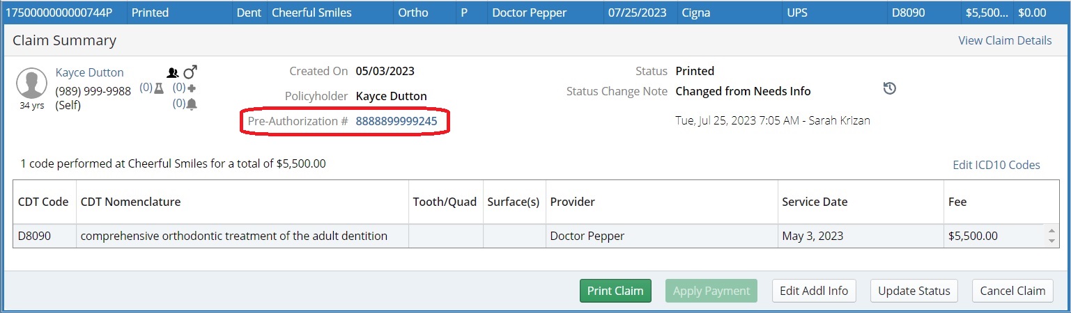 How to Manage Claims for a Location – Carestream Dental