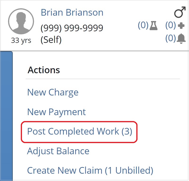 How to Post Completed Work to the Patient Ledger – Carestream Dental