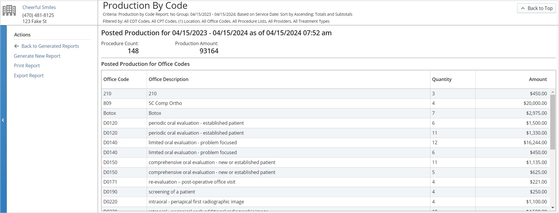 How to Use the Report Generator – Carestream Dental