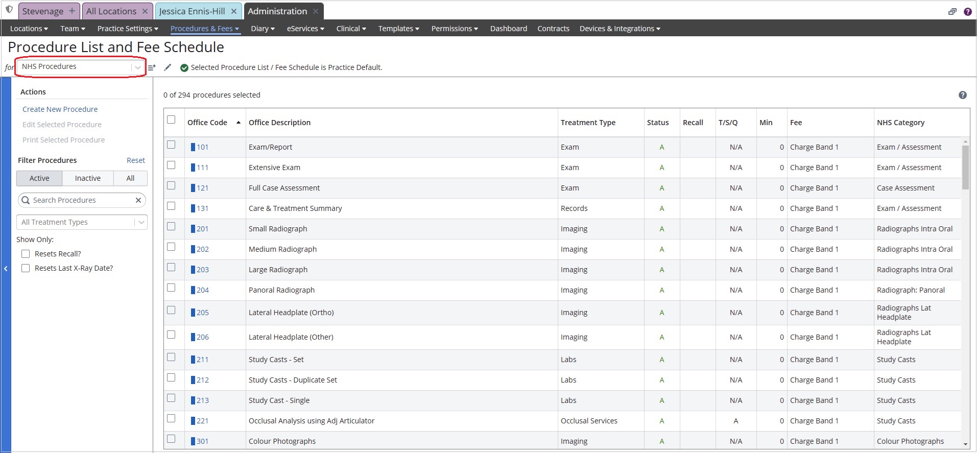 How to Create or Edit a Procedure Code (UK) – Carestream Dental