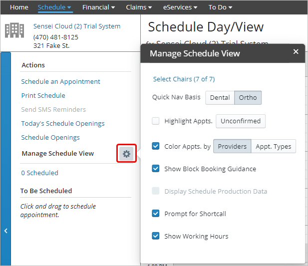 How to Manage the Schedule Day View – Carestream Dental